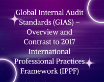 Global Internal Audit Standards (GIAS) – Overview and Contrast to 2017 ...